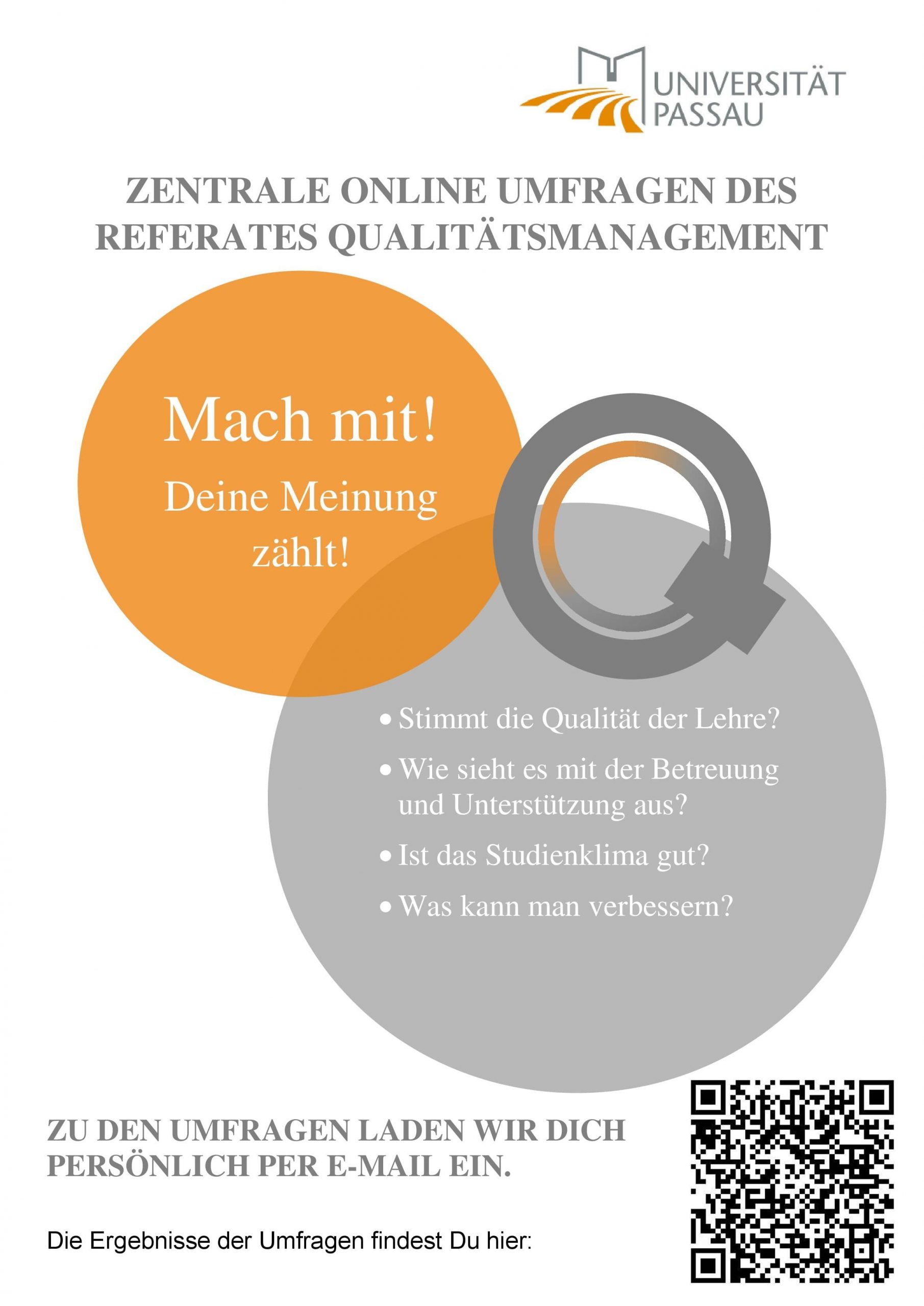 Zentrale online Umfragen des Referates Qualitätsmanagement : Campus ...